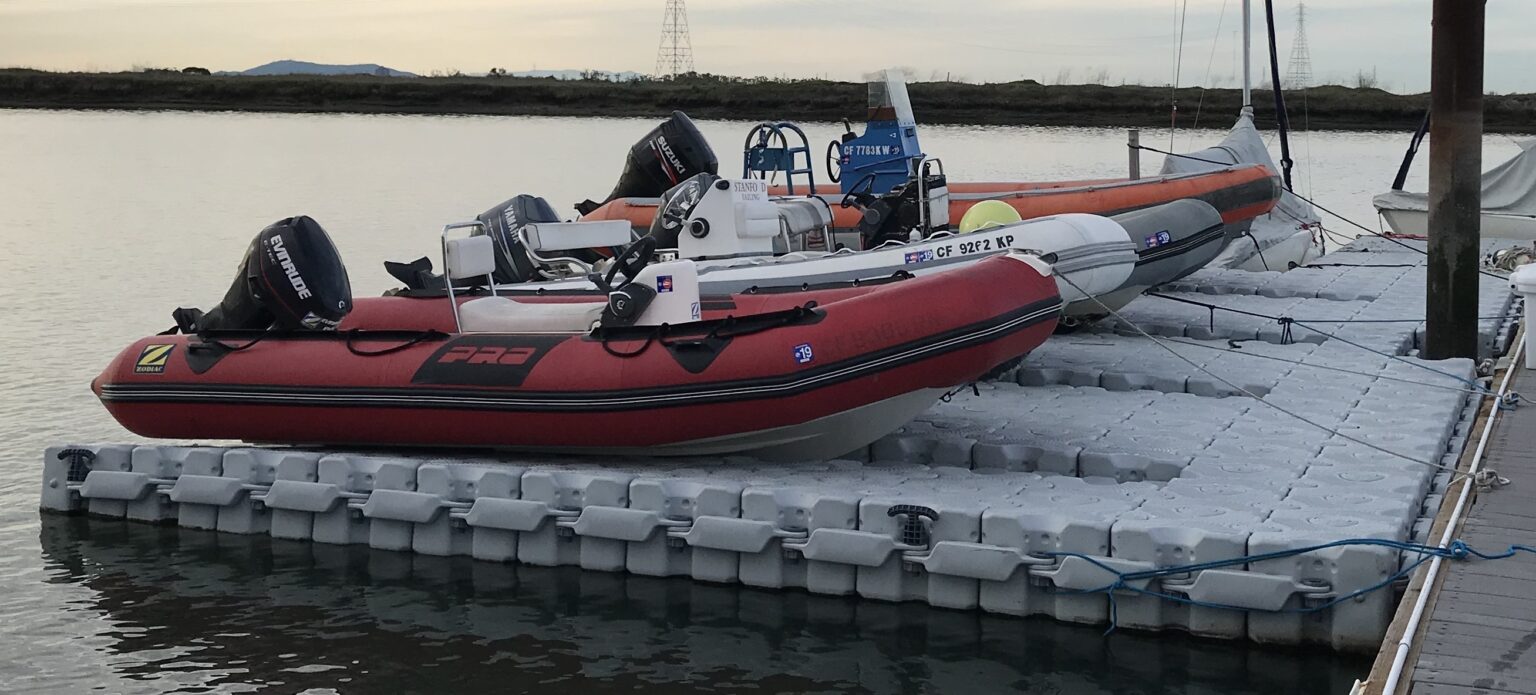 Rigid Inflatable Boats - Dock Blocks