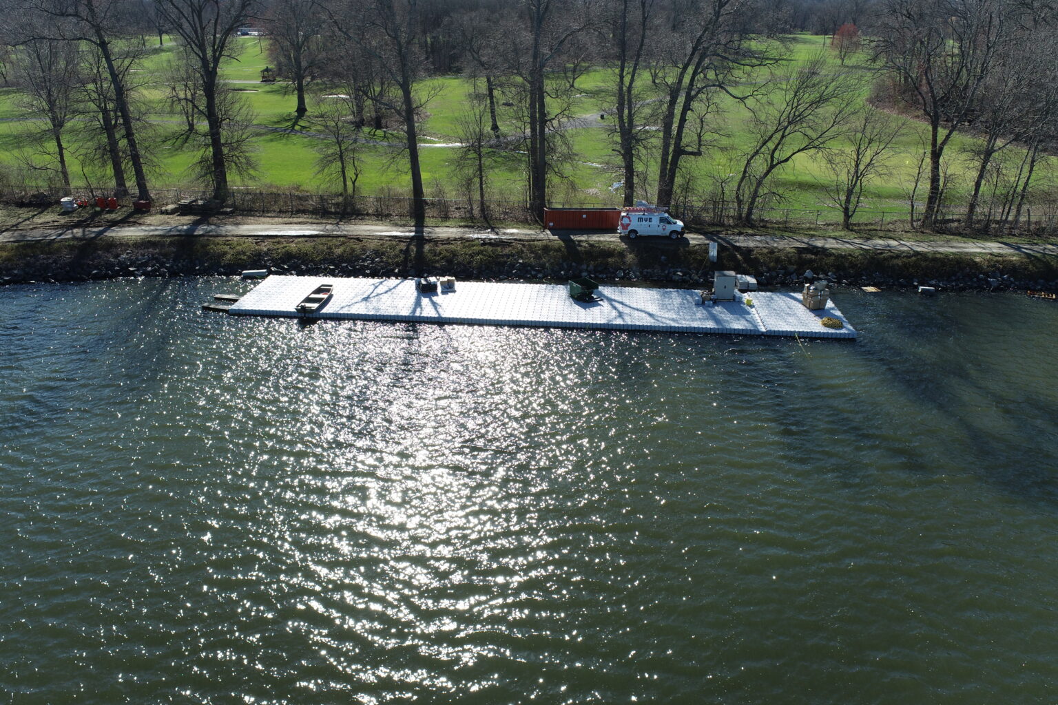 Floating Solar Farms - Dock Blocks